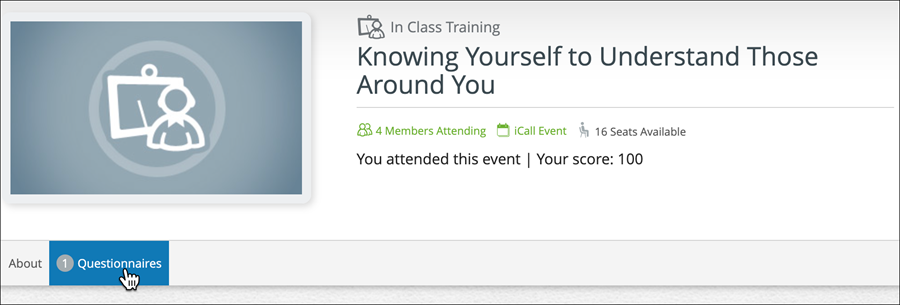 Activate Event Questionnaires – UKG Learning