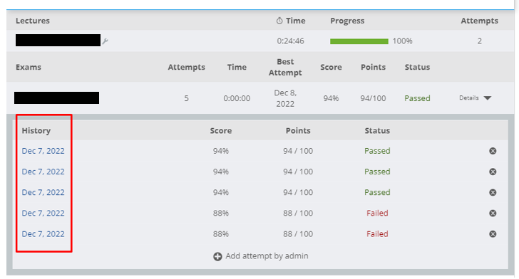 Issue: Duplicate Attempts on SCORM Exams – UKG Learning