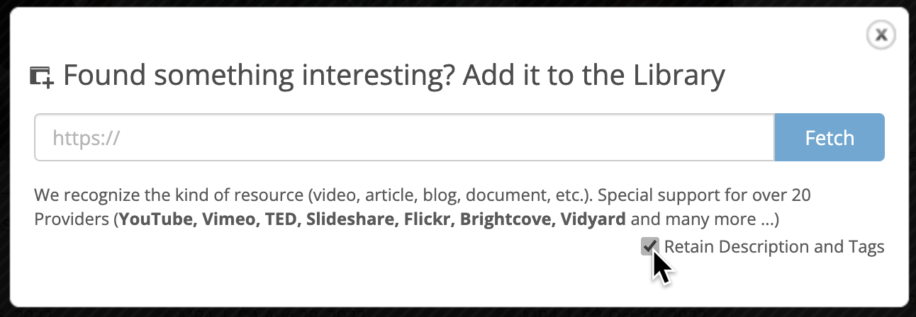 Resources Options – UKG Learning
