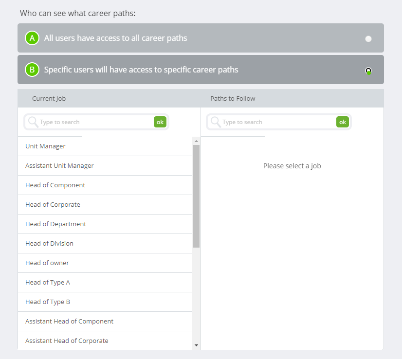 Career Path Settings – UKG Learning