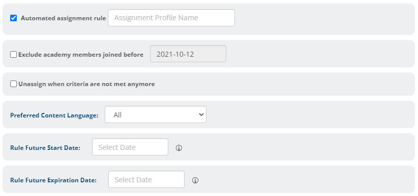 Create Automated Assignment Rules Ukg Learning