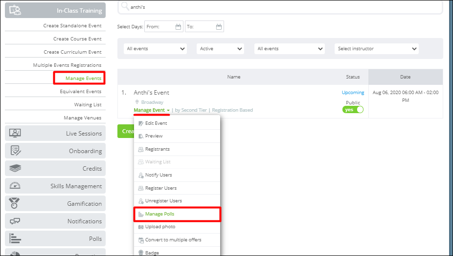 Create a Poll – UKG Pro Learning