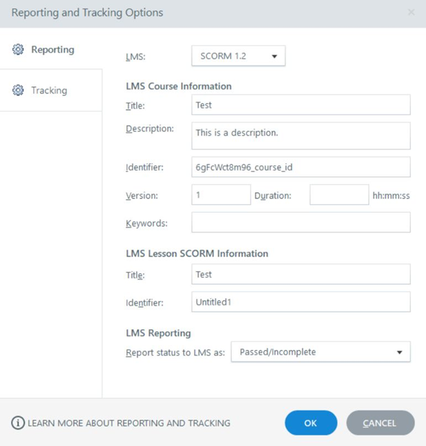 Publish a SCORM from Articulate Storyline 360 – UKG Learning