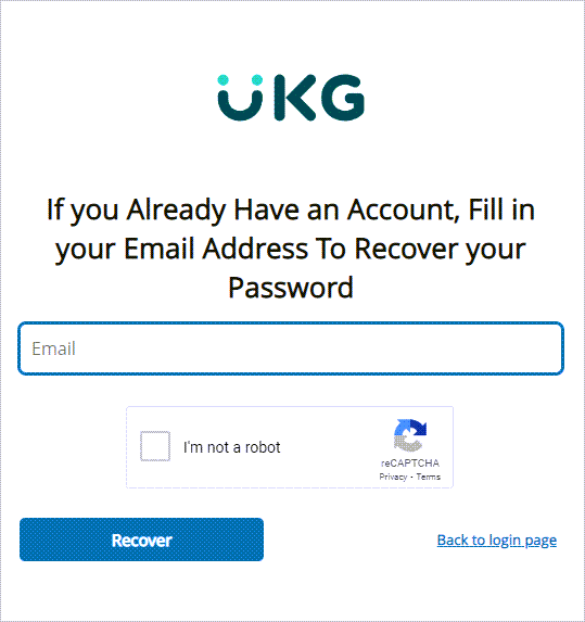 Reset or Recover Your Password – UKG Learning
