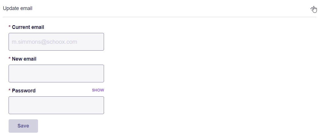 Update My Email Address – UKG Learning
