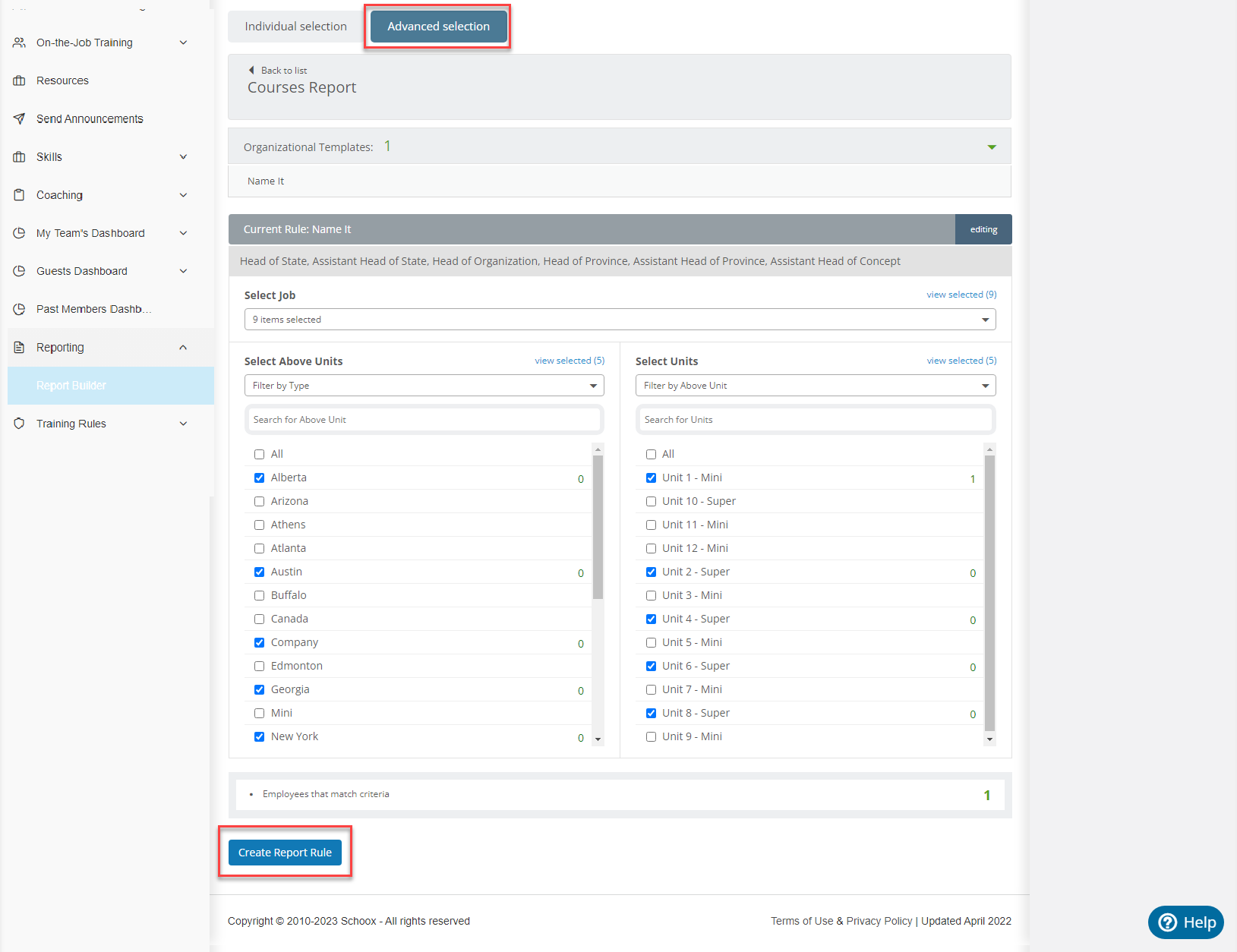 Schedule Reports in Report Builder – UKG Learning