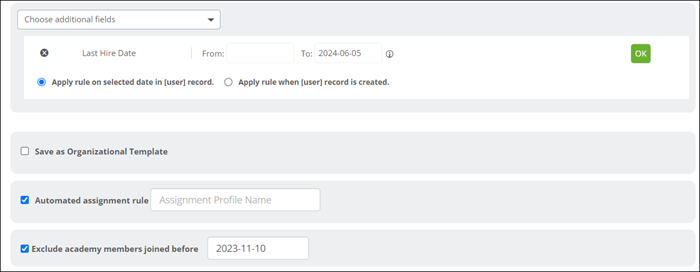 Create Automated Assignment Rules – UKG Learning