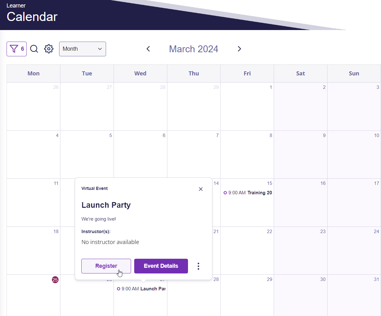Register for an Event – UKG Pro Learning