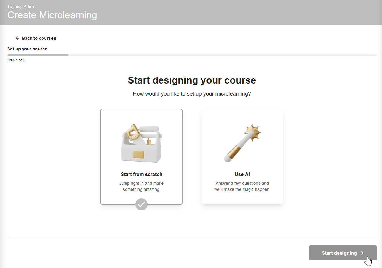 Activate Microlearning and Create a Microlearning Micro-Course – UKG Pro Learning
