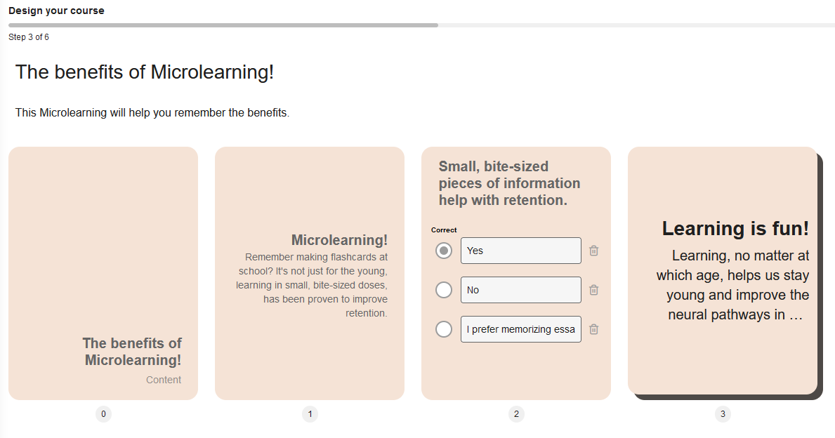 Activate Microlearning and Create a Microlearning Micro-Course – UKG Pro Learning
