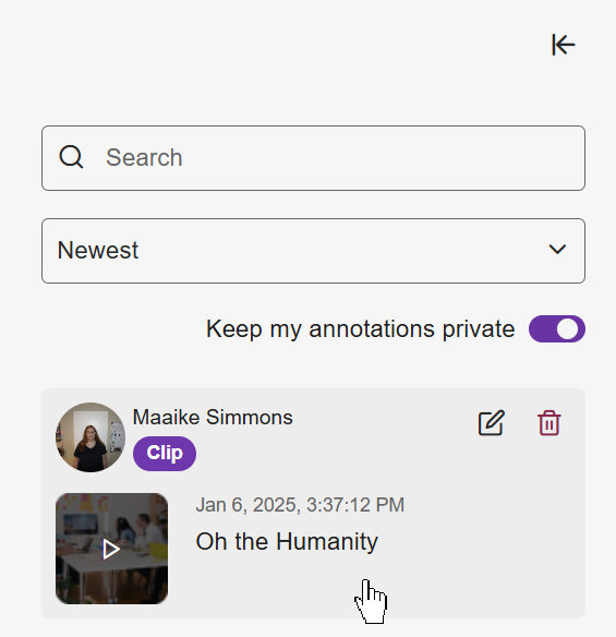 Use Annotations in Courses and Learning Paths – UKG Learning