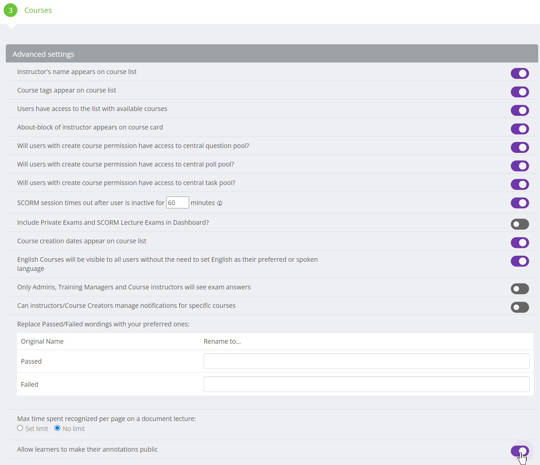 Use Annotations in Courses and Learning Paths – UKG Learning