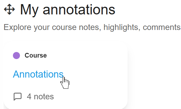 Use Annotations in Courses and Learning Paths – UKG Learning
