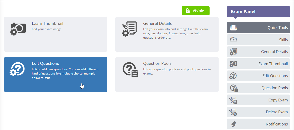 Create an Exam – UKG Learning