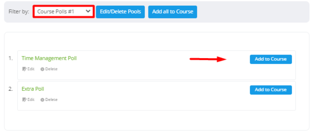 Create a Pool of Course or Learning Path Polls – UKG Learning