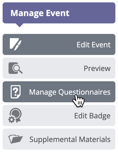 Add a Questionnaire to an Event – UKG Learning
