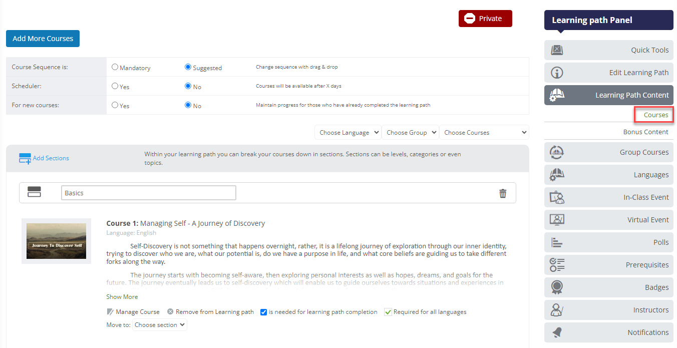 Use the Learning Path Scheduler – UKG Learning