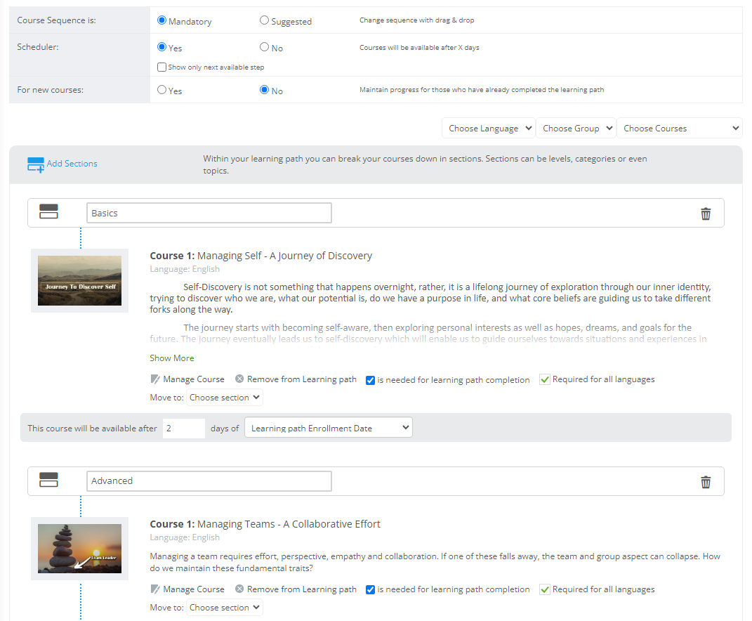 Use the Learning Path Scheduler – UKG Learning