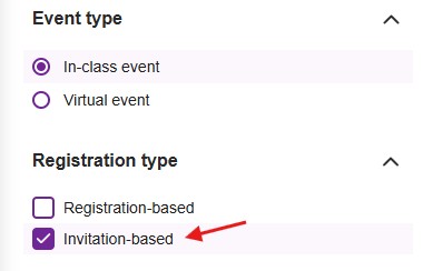Invitation-based Events – UKG Learning