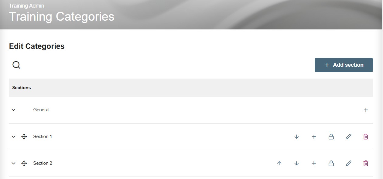Manage Training Categories – UKG Learning