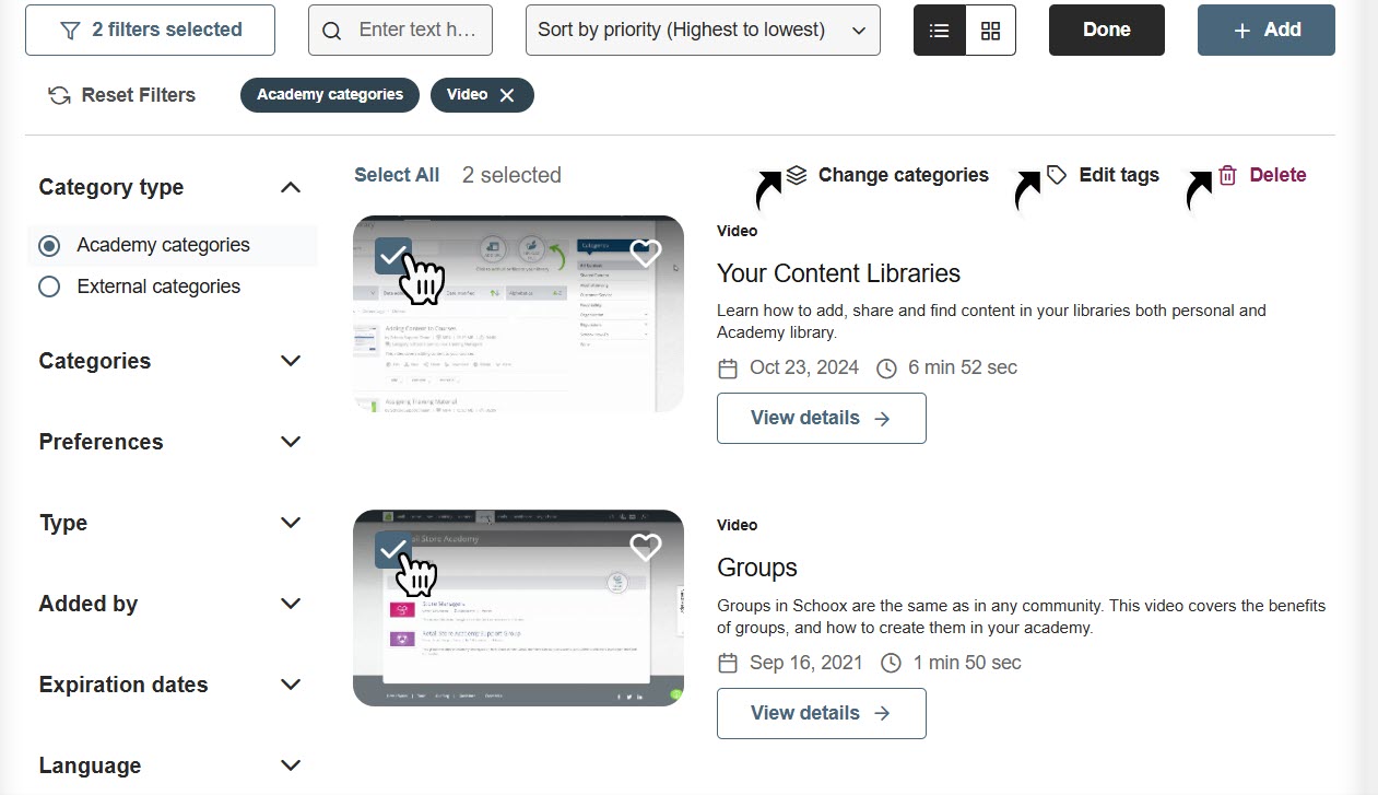 Resources Options – UKG Learning